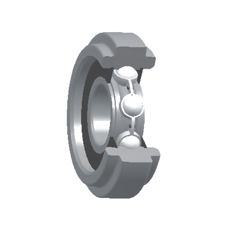 CGxxA3-x Single-row ball chain groove in the shape of a medium cam fork ...